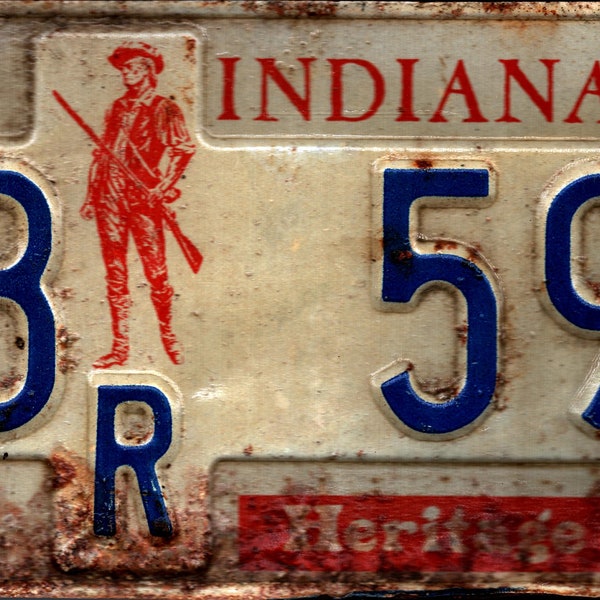 Old License Plate - Etsy