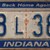 Vintage Indiana Tractor License Plate Vintage Plate, Old License Plate ...