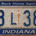 Vintage Indiana Tractor License Plate Vintage Plate, Old License Plate ...