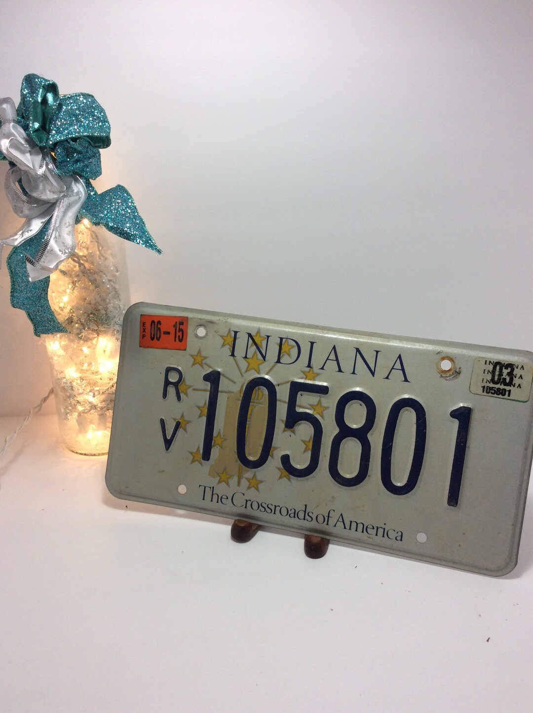 Vintage Indiana License Plate Vintage Plate, Old License Plate ...