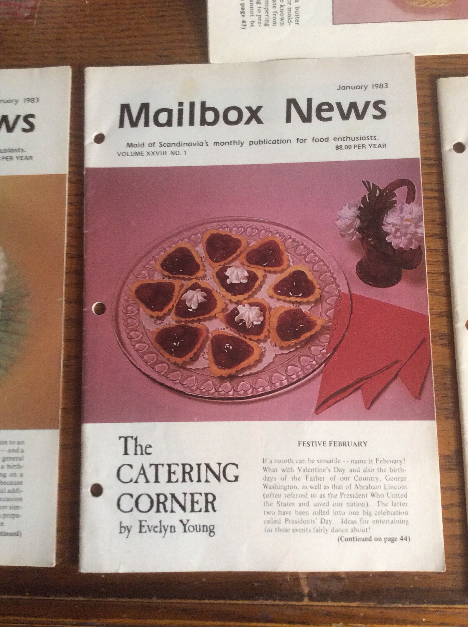 News From the Mailbox Vintage 1983 Cooking Magazines - Etsy