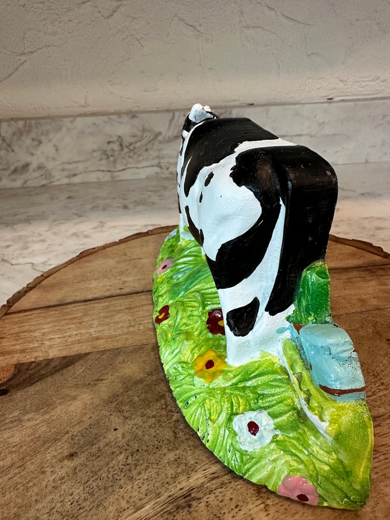 Cow Cast Iron Doorstop- Big Arron - Etsy