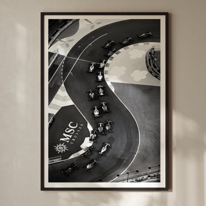 F1 Track Wall Art - Etsy