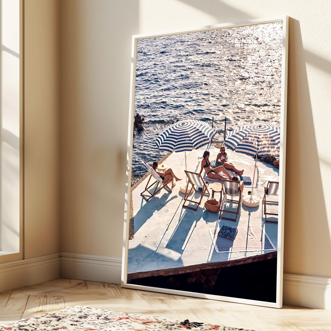 Seaside Photography Print, Sailing Summer Bathroom Photo (3:4 Aspect ...
