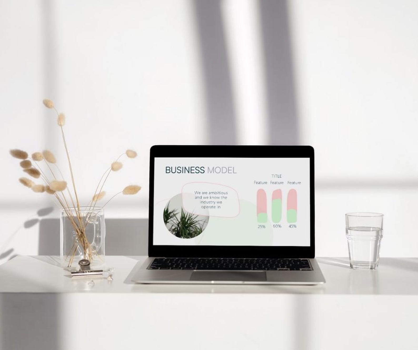 Creative Business PITCH DECK Powerpoint Presentation | Minimalist ...