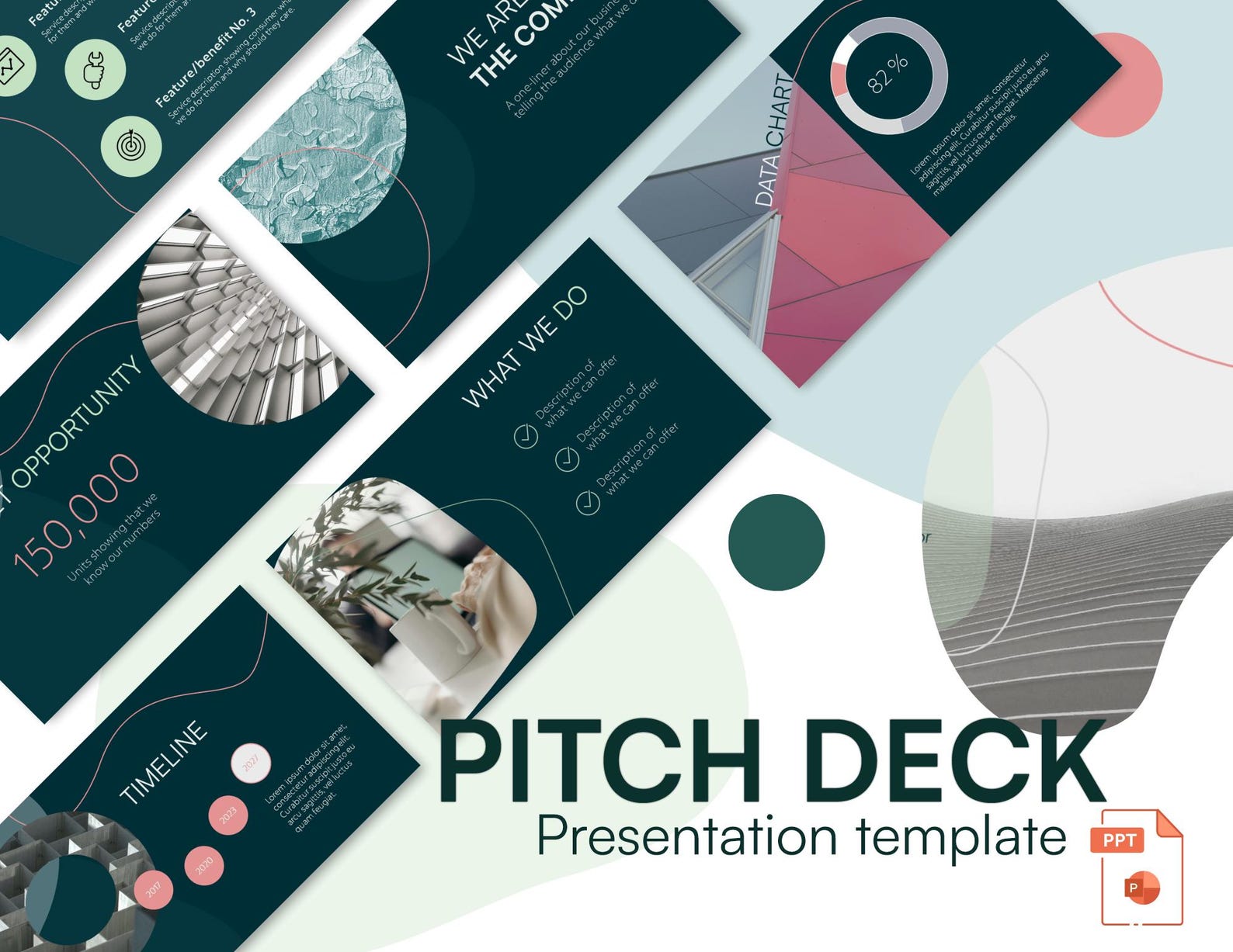 Creative Business PITCH DECK Powerpoint Presentation | Minimalist ...
