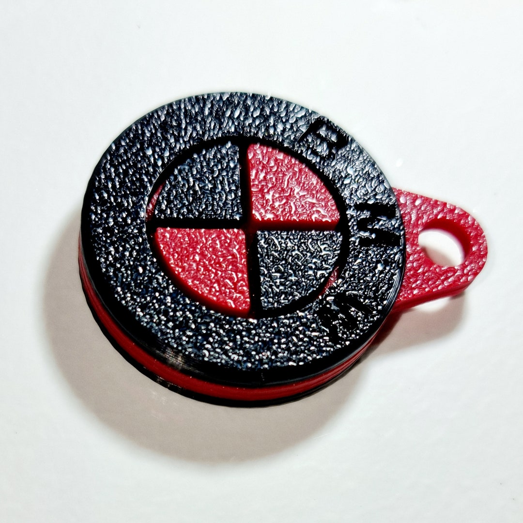 Black and Red BMW Logo Keyring - Etsy