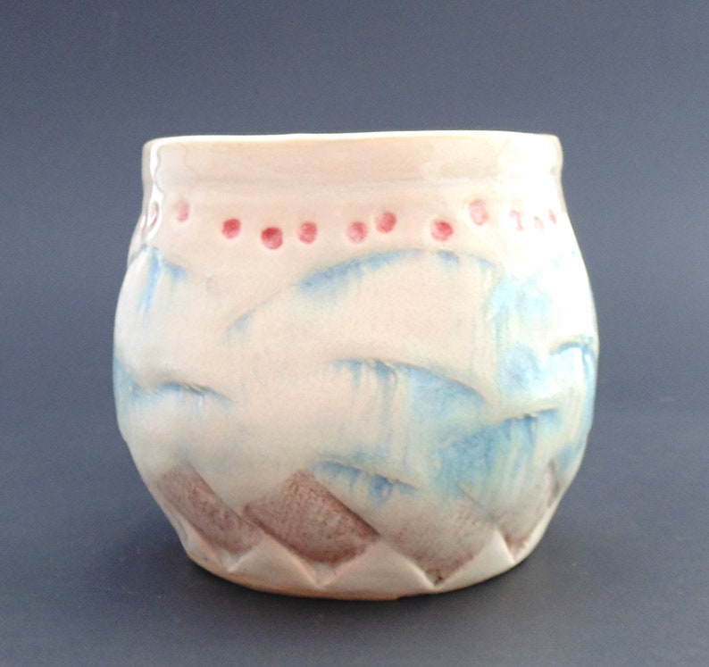 Handmade Pottery Mug Artistic Free Form Mug Beautiful Pottery Mug ...