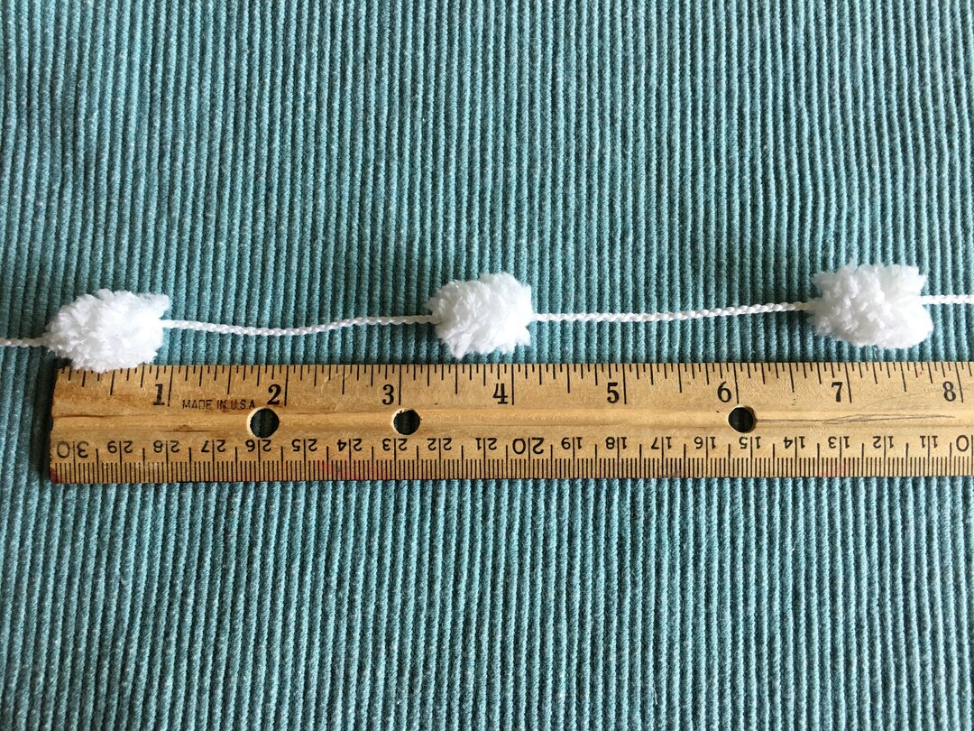 Garland Pom Pom Hanging String Home Decor Crafts 10 Yards Oblong - Etsy