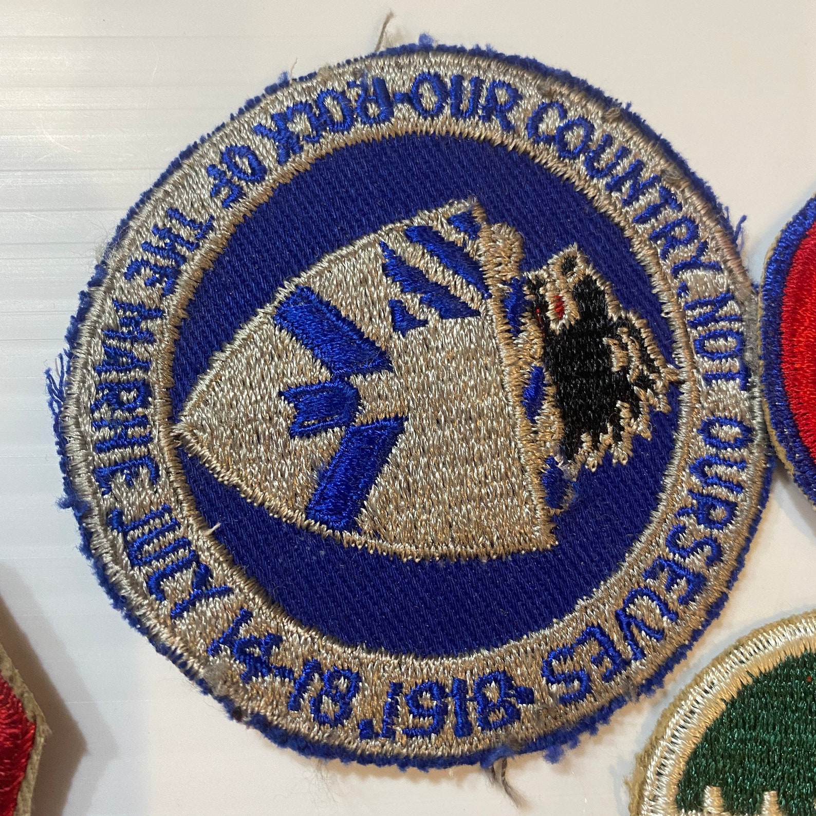 Vintage Lot of WWl & WWll Military Patches Estate Find U.S. | Etsy