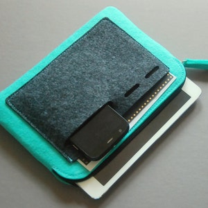 IPad Mini Case, Tablet Cover, Felt Zipper Bag. - Etsy