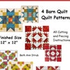 A Holiday Quilt Pattern Book Complete Cutting and Sewing Instructions ...