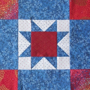 Fifth 10 States Quilt Block Patterns From the Quilt Ladies - Etsy