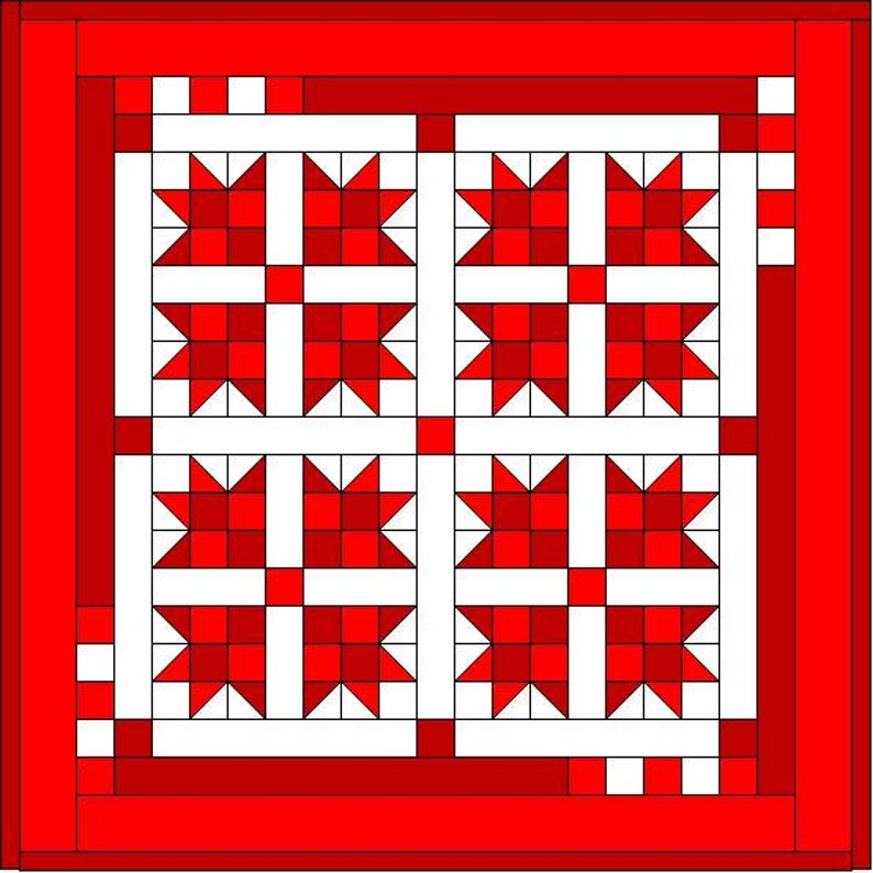 January 2025 Quilt Pattern of the Month From the Quilt Ladies PDF ...