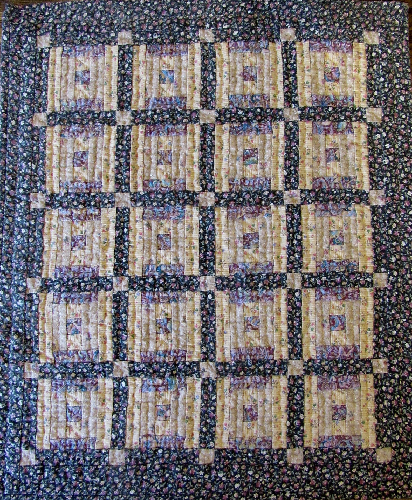 Mini Log Cabin Quilt Pattern From the Quilt Ladies - PDF Download to ...