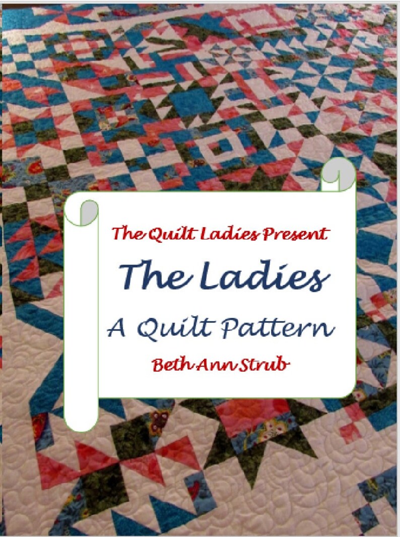 The Ladies Quilt Pattern Book With 68 Quilt Pattern Blocks Made Into ...