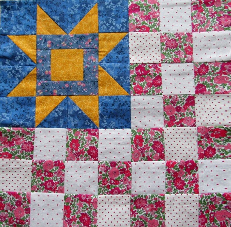 Fourth 10 States of Quilt Block Patterns From the Quilt Ladies - Etsy