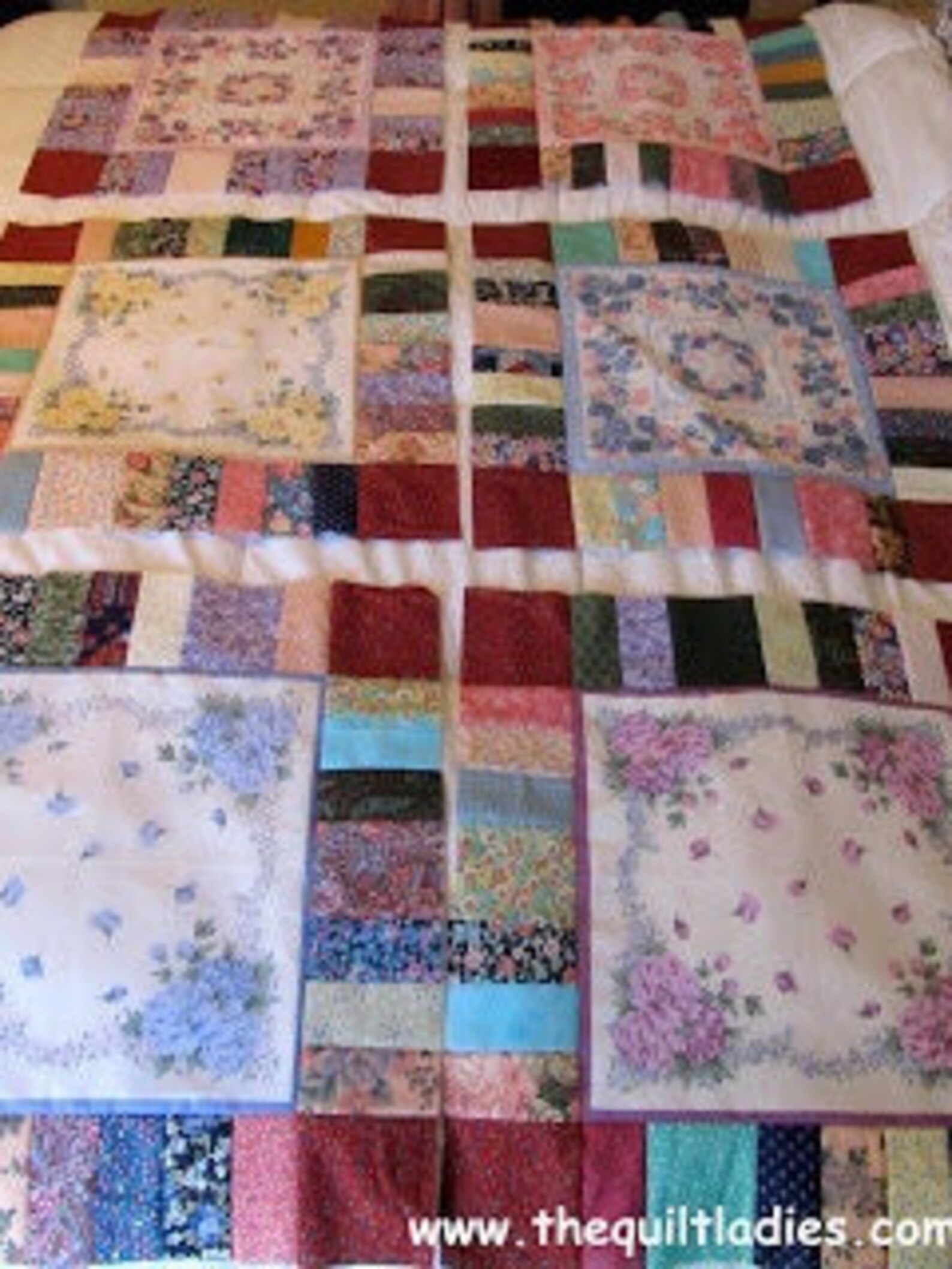Hankie Quilt Aka My Recliner Quilt Pattern Quilt - PDF Downloads to You ...