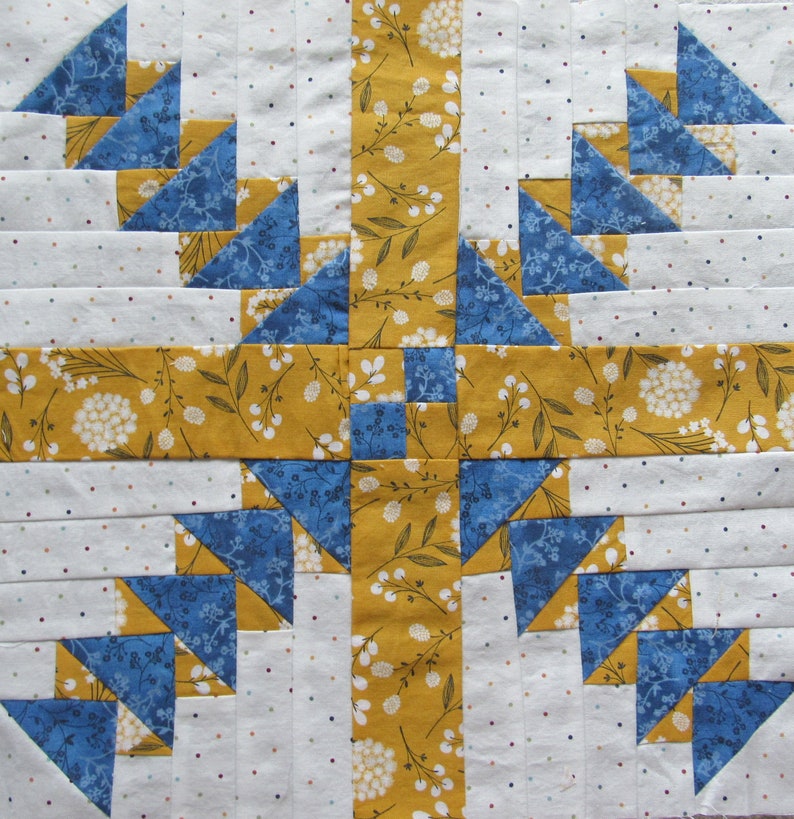 Second 10 US State Quilt Block Patterns From the Quilt Ladies - Etsy