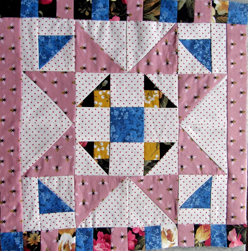 First Ten US States Quilt Block Patterns - Etsy