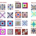 Fifth 10 States Quilt Block Patterns From the Quilt Ladies - Etsy