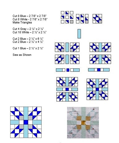Fifth 10 States Quilt Block Patterns From the Quilt Ladies - Etsy