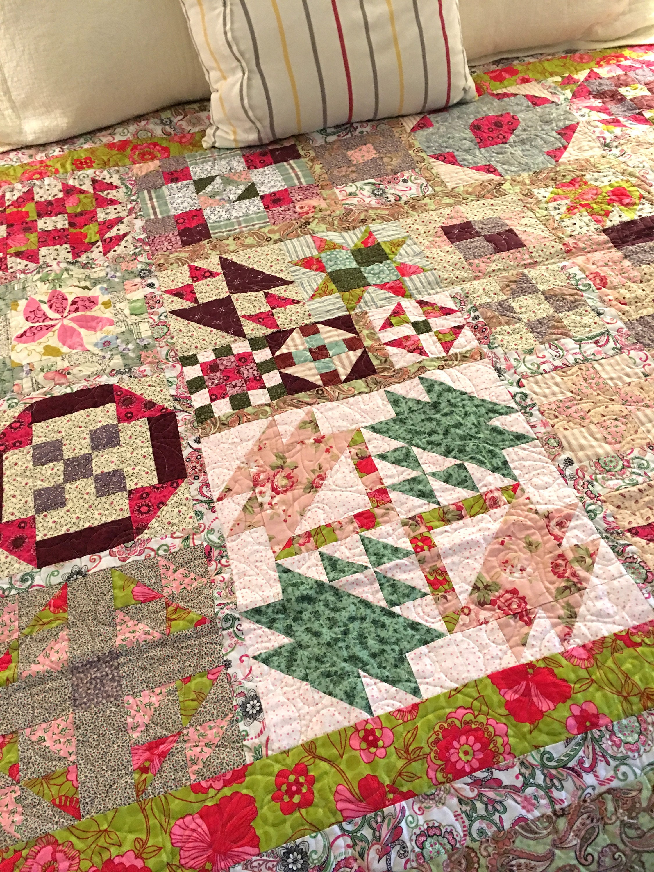 53 Quilt Block Patterns, Made Into One Quilt; PDF to You in Moments - Etsy