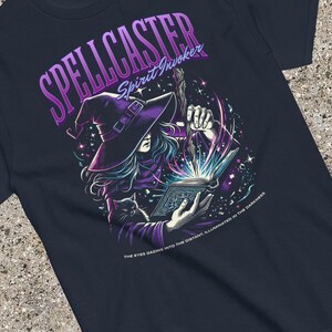 Spellcaster T-shirt Enchanting Witch Design Perfect for Fans of Magic ...