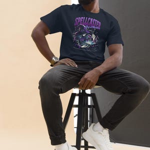 Spellcaster T-shirt Enchanting Witch Design Perfect for Fans of Magic ...