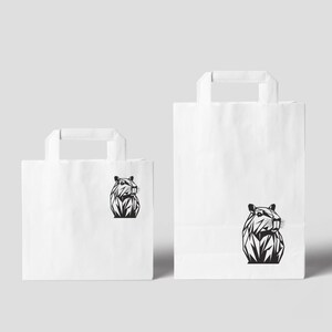 Geometric Capybara, Laser Cut SVG|DXF File | Metal Art Wall Art ...