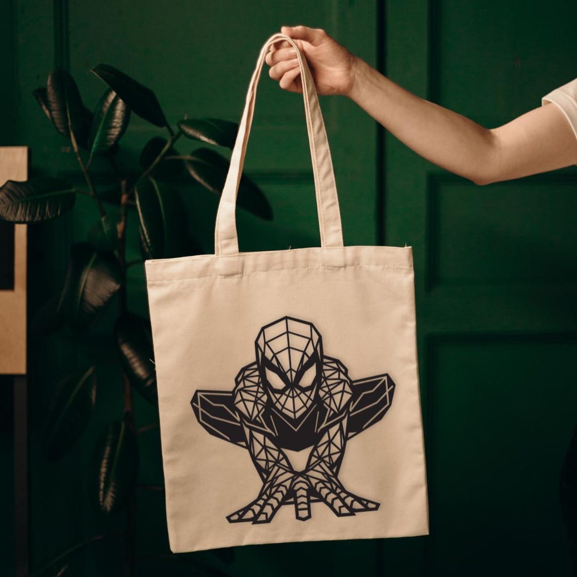 Geometric Spider-man, Laser Cut SVG|DXF File | Metal Art Wall Art ...