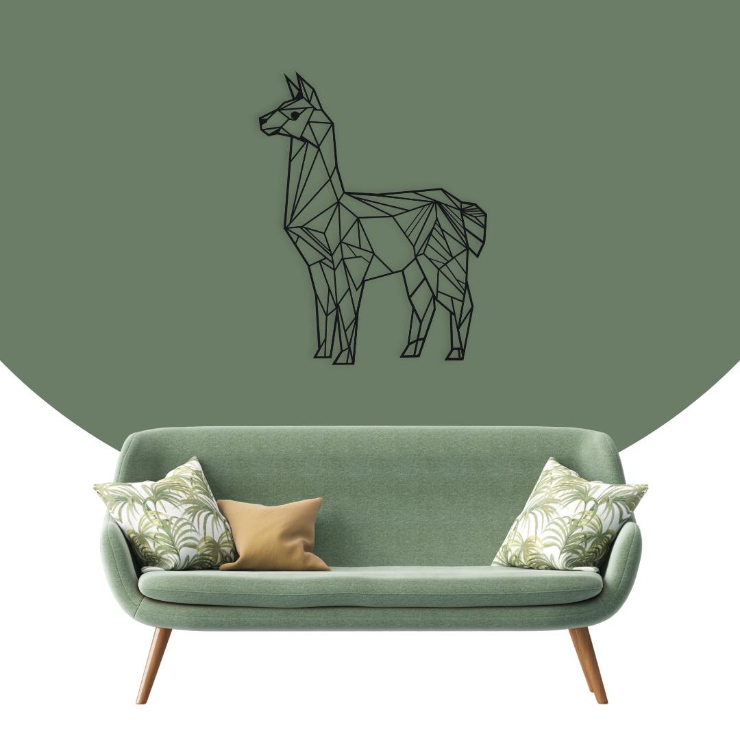 Geometric Llama | Laser Cut Svg|dxf|ai|png File | Metal Art, Engraving ...