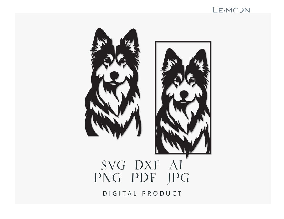 Cute Dog, Laser Cut Svg|dxf|cdr|png File | Metal Art Wall Art ...