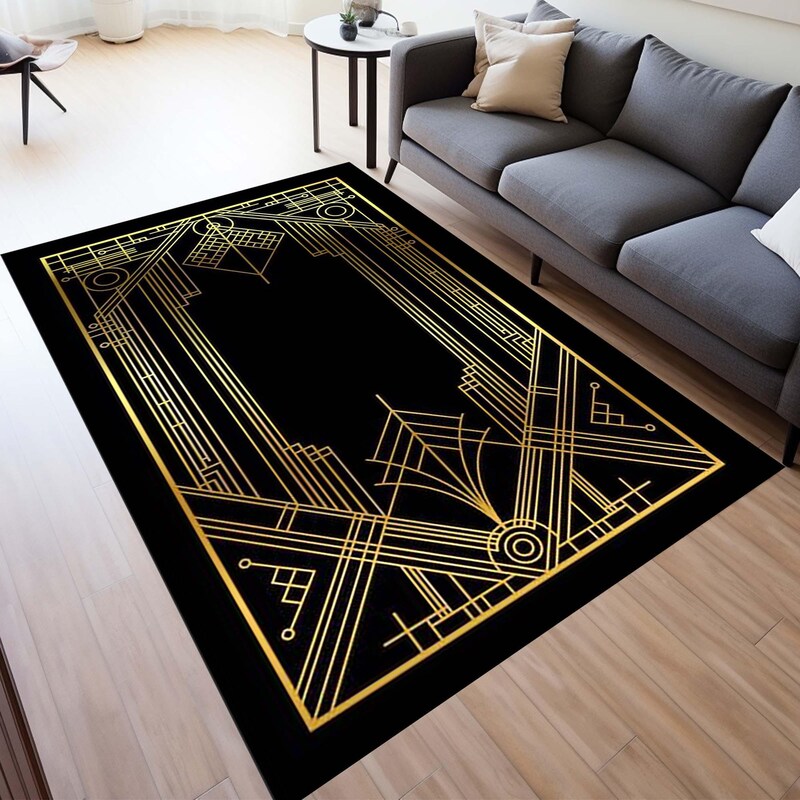 Art Deco Rug - Etsy