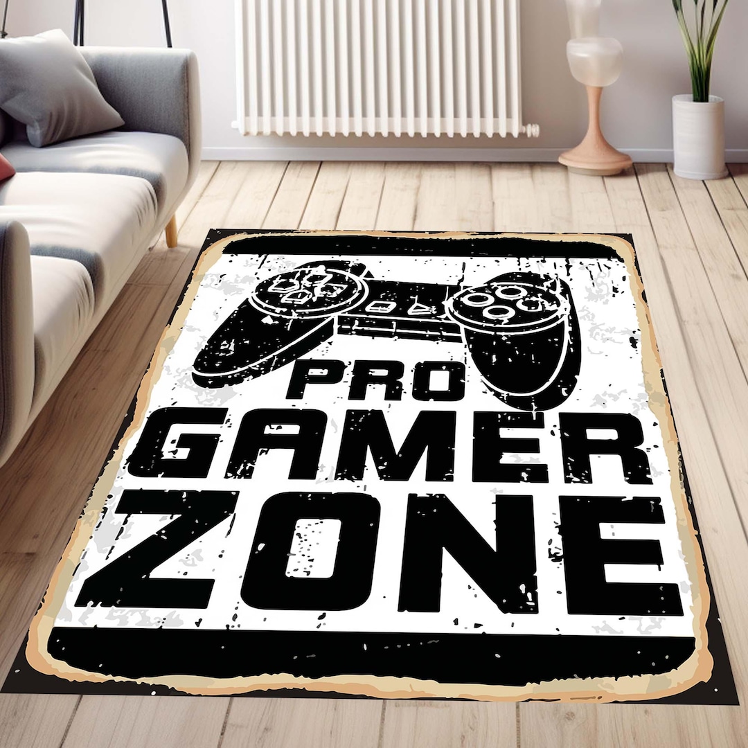 Play Room Rug, Game Room Rug, Kids Room Rug, Playsation Decor Rug ...