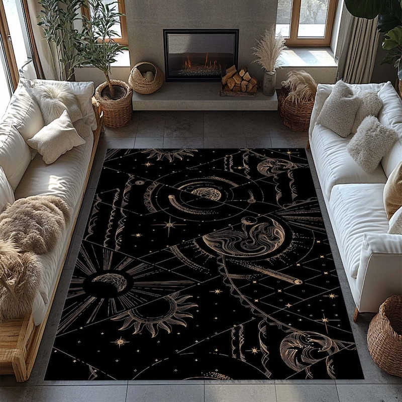 Astrology Rug - Etsy