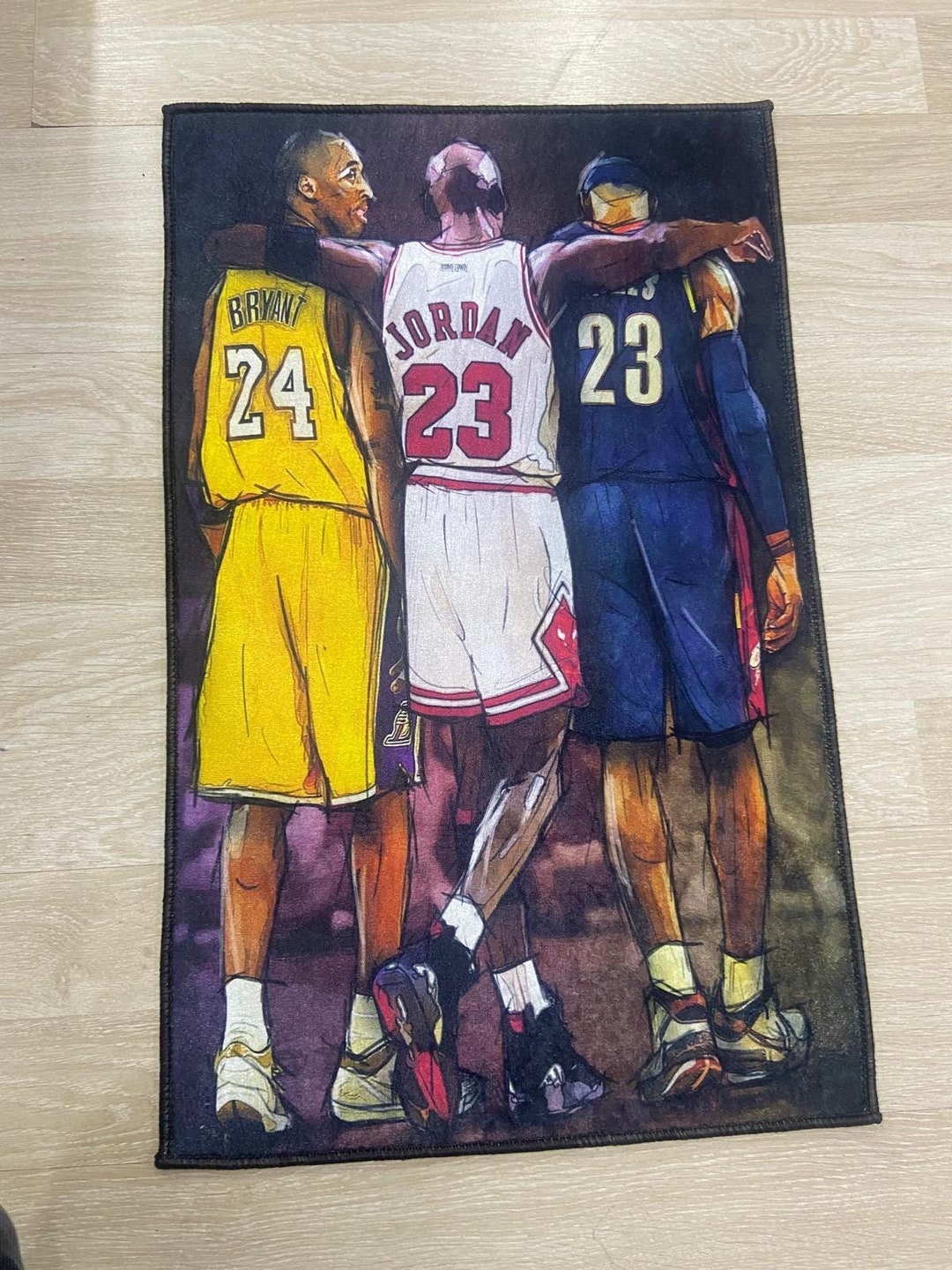 Legend NBA Rug, Amazing Team Rug, Basketball Rug, Famous Basketball ...