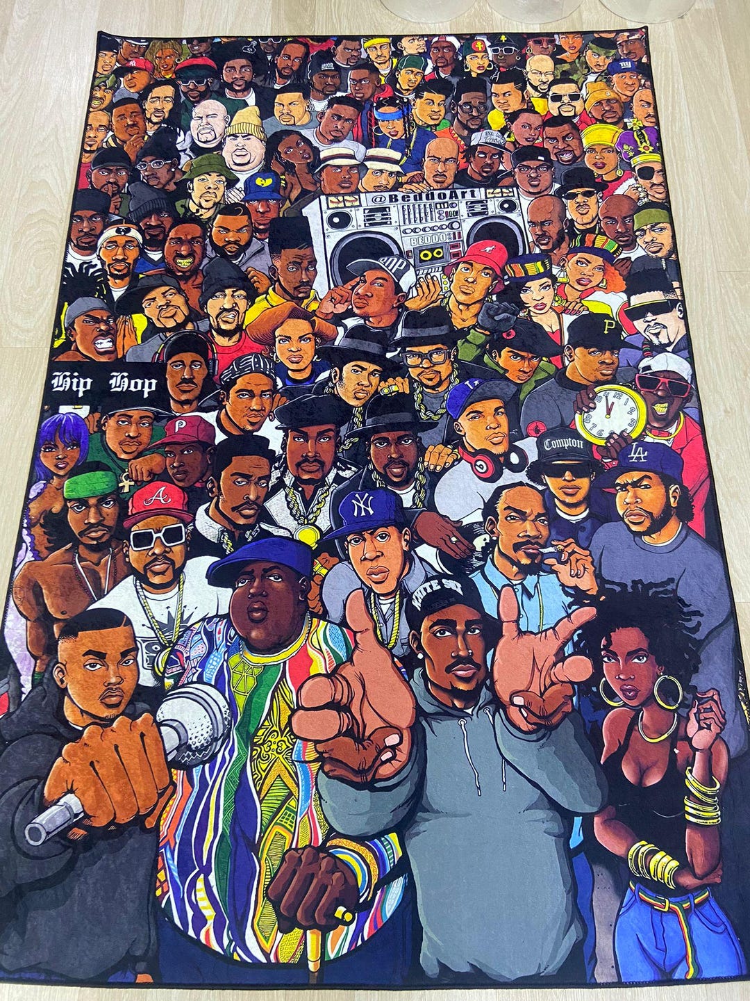 Rap Singer Rug, Hiphop Rug, Legends Rug, Rappers Rug, Music Rug, Rap ...