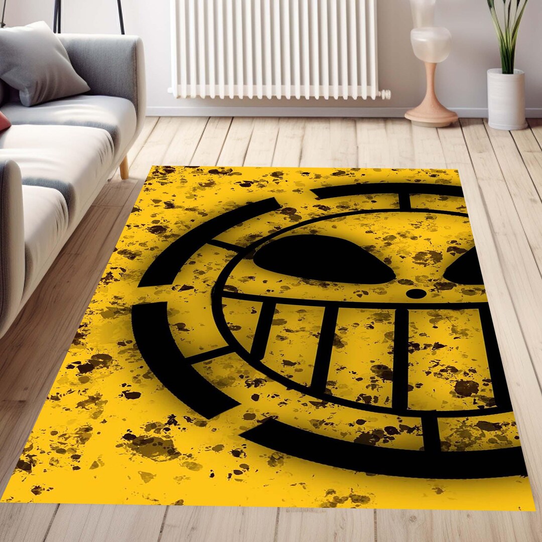 Smile Themed Rug, Painting Rug, Teen Room Rug, Fun Rug, Kids Room Rug ...
