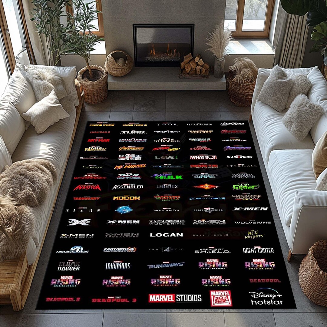Marvel Rug, Superhero Rug, Spiderman Rug, Avengers Rug, Amazing Spider ...