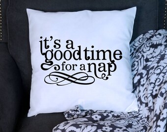 Nap Time Pillow - Etsy