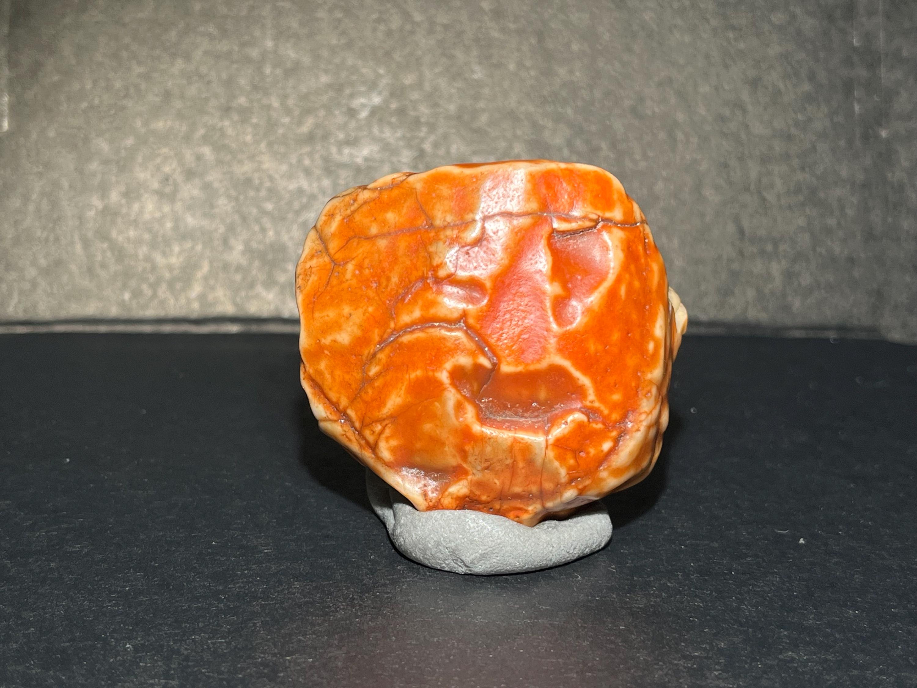 Alxa Gobi Desert Vein Agate Stone, Handheld Mongolian Gobi Stone ...