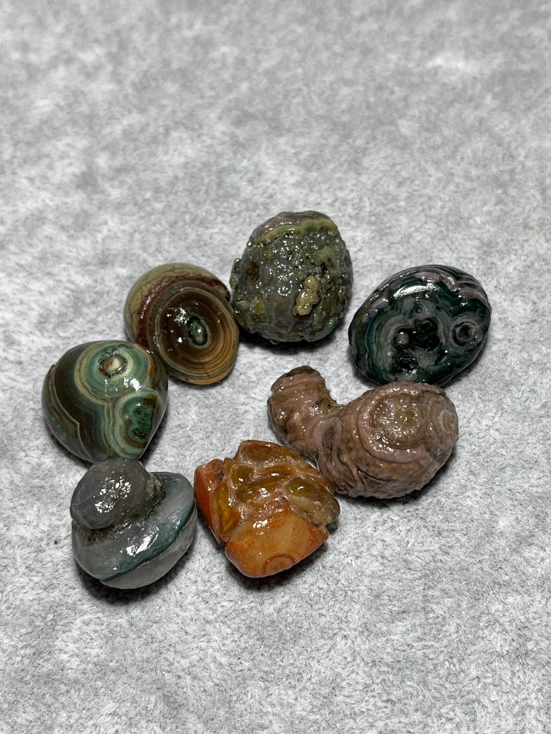 Alxa Gobi Desert Eye Agate Bundle – Natural Mongolian Rough Agate ...