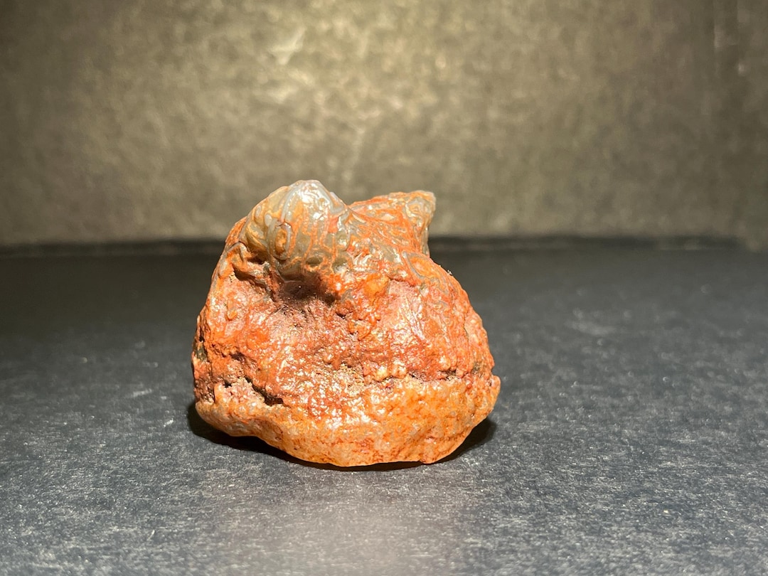 Alxa Gobi Desert Agate Stone: Mongolian Gemstone ' (32.0x36.5x29.2mm ...