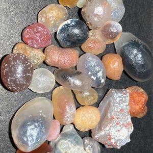 Alxa Gobi Desert Candy Heart Agate, Mongolian Gobi Stone, Designer ...