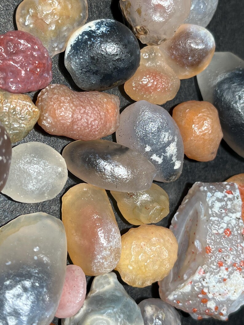 Alxa Gobi Desert Candy Heart Agate, Mongolian Gobi Stone, Designer ...