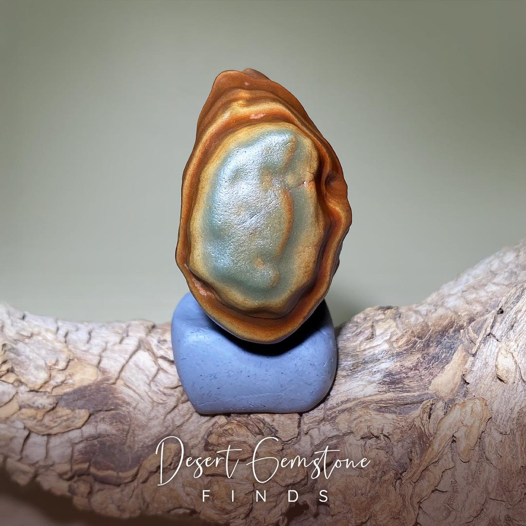 Alxa Gobi Desert Scenic Pattern Agate – Rare Natural Layered Formation ...