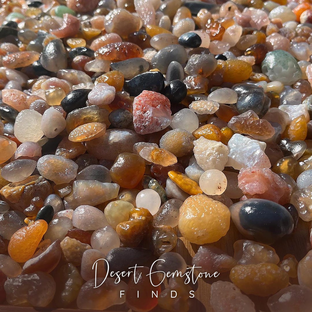 Alxa Gobi Desert Agate Collection – Assorted & Rare Natural Surface ...