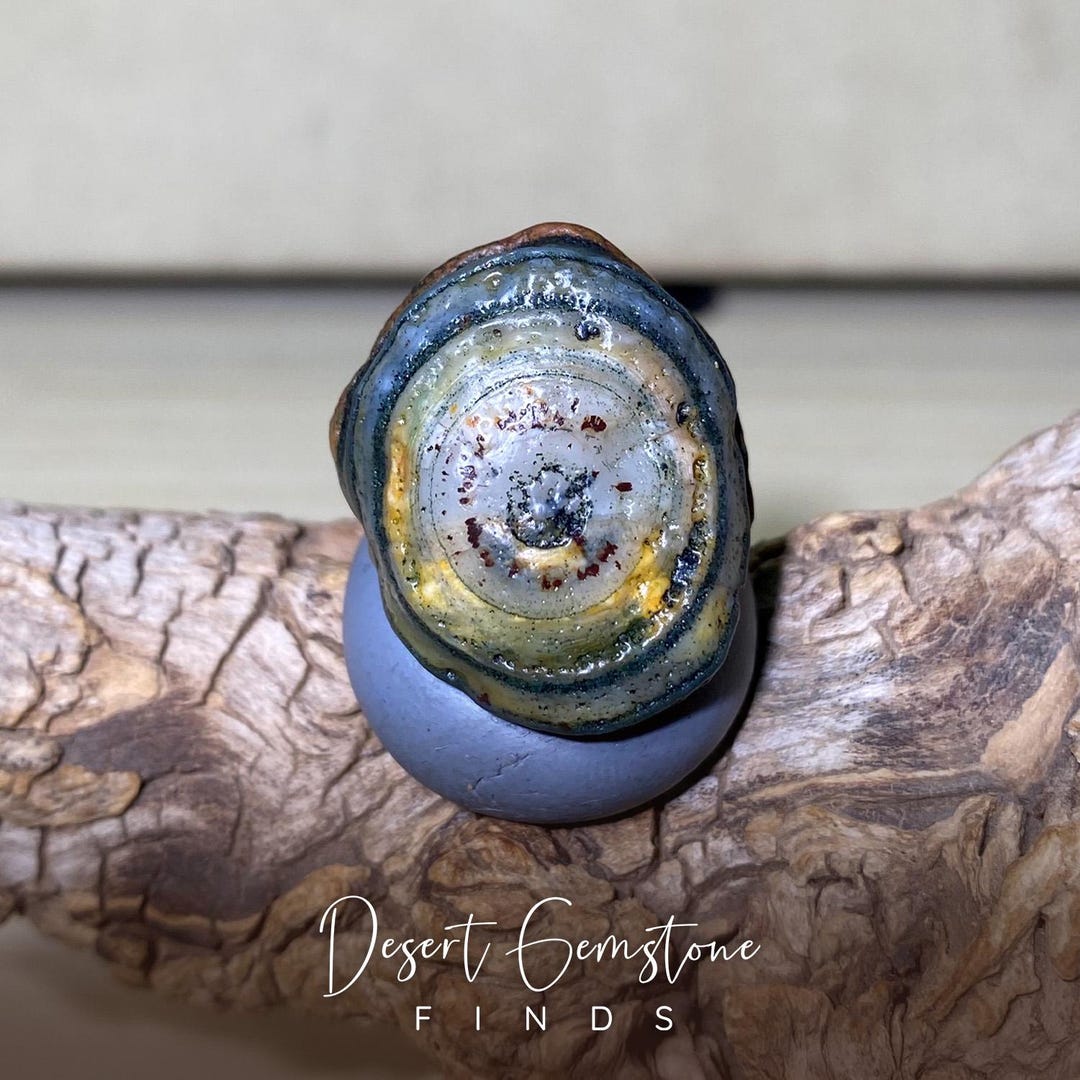 Alxa Gobi Desert Large Single Eye Agate – Rare and Naturally Polished ...