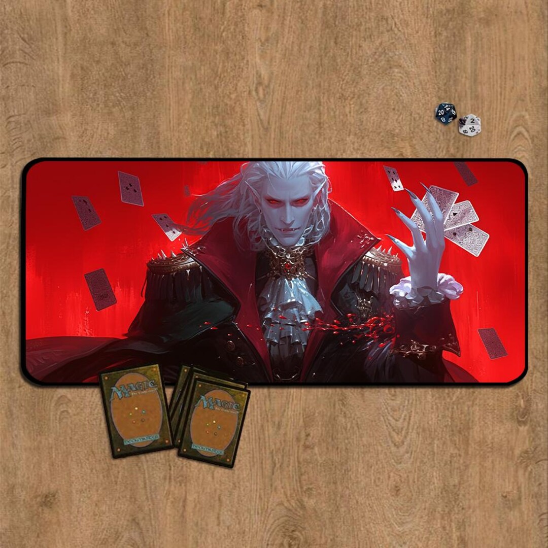 MTG Playmat, Bloodsucker Themed Playmat, Board Game Mat for TCG ...